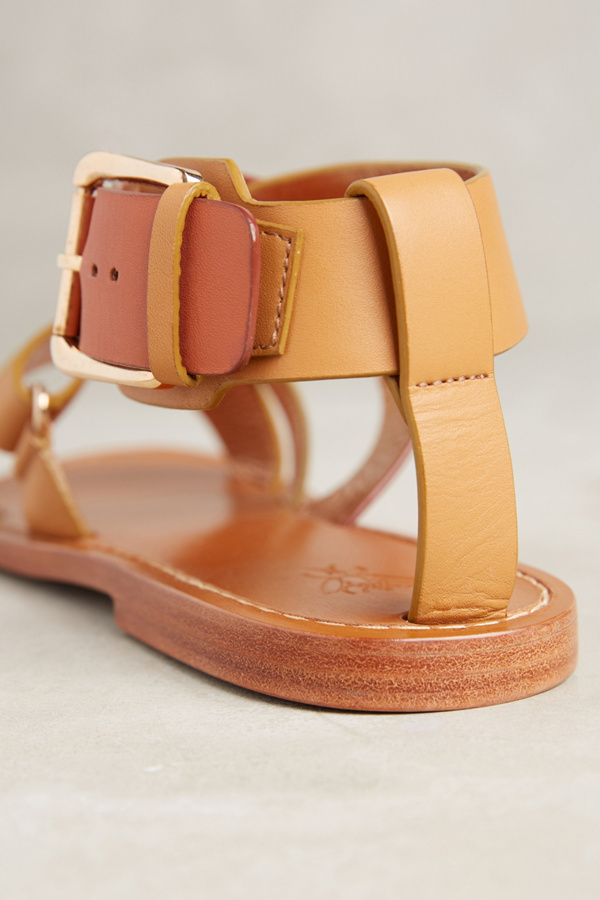 Sanchita Chamae Tri-Color Sandals | Anthropologie