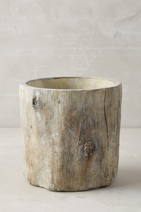 Tree Trunk Planter | Anthropologie