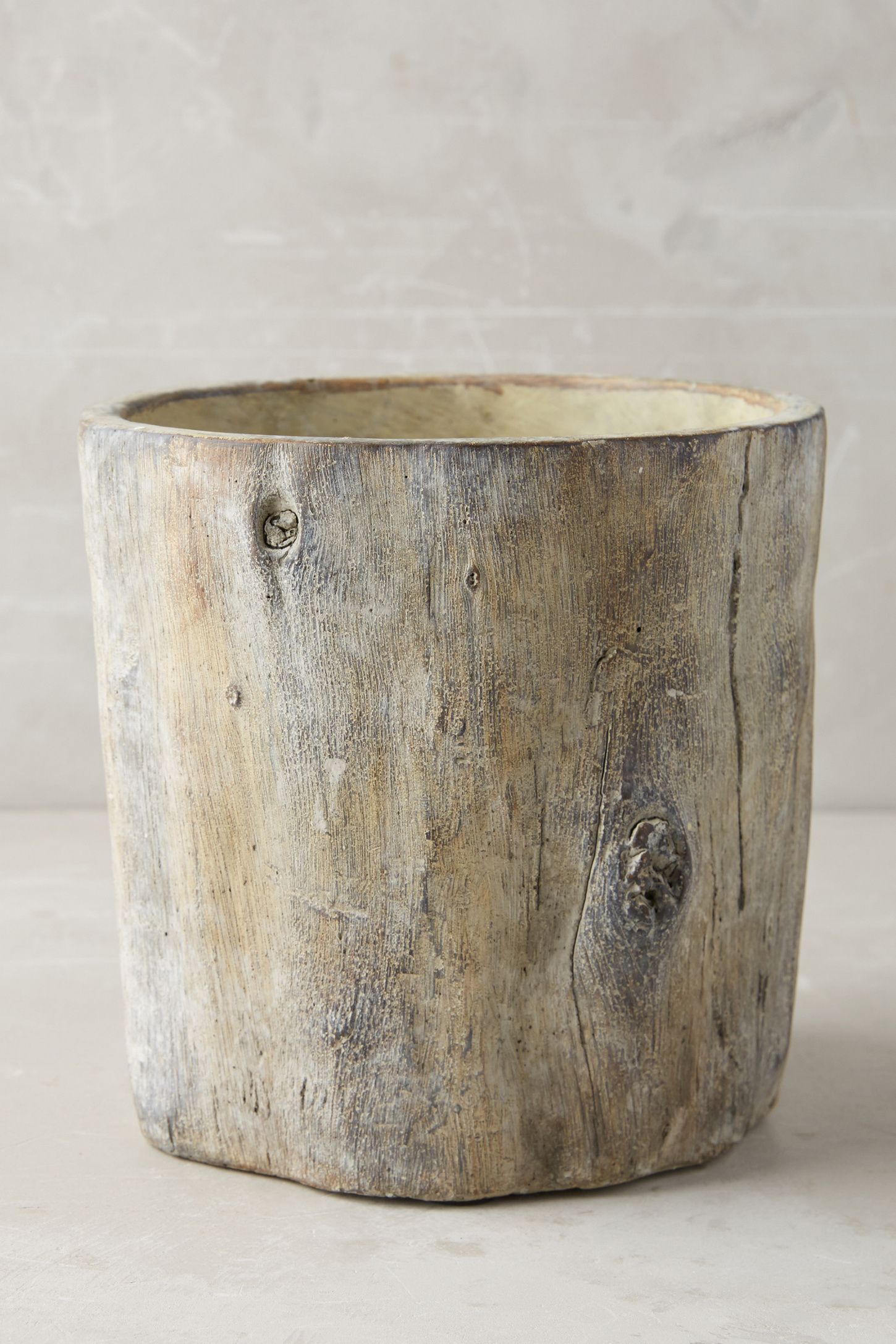 Tree Trunk Planter | Anthropologie