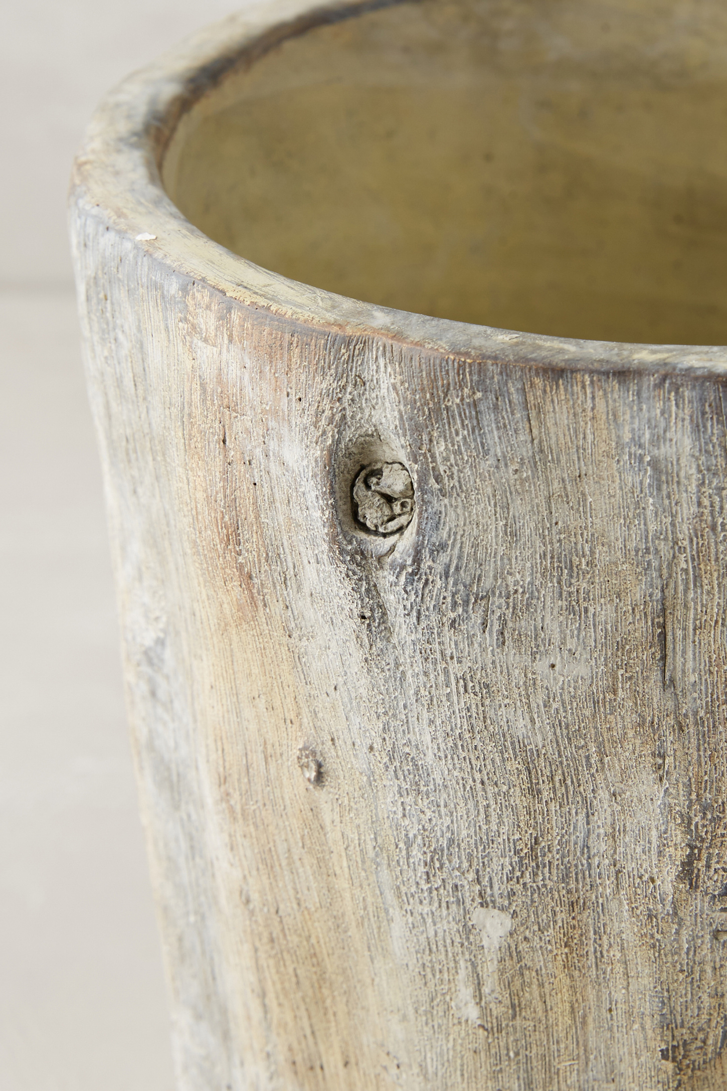 Tree Trunk Planter | Anthropologie