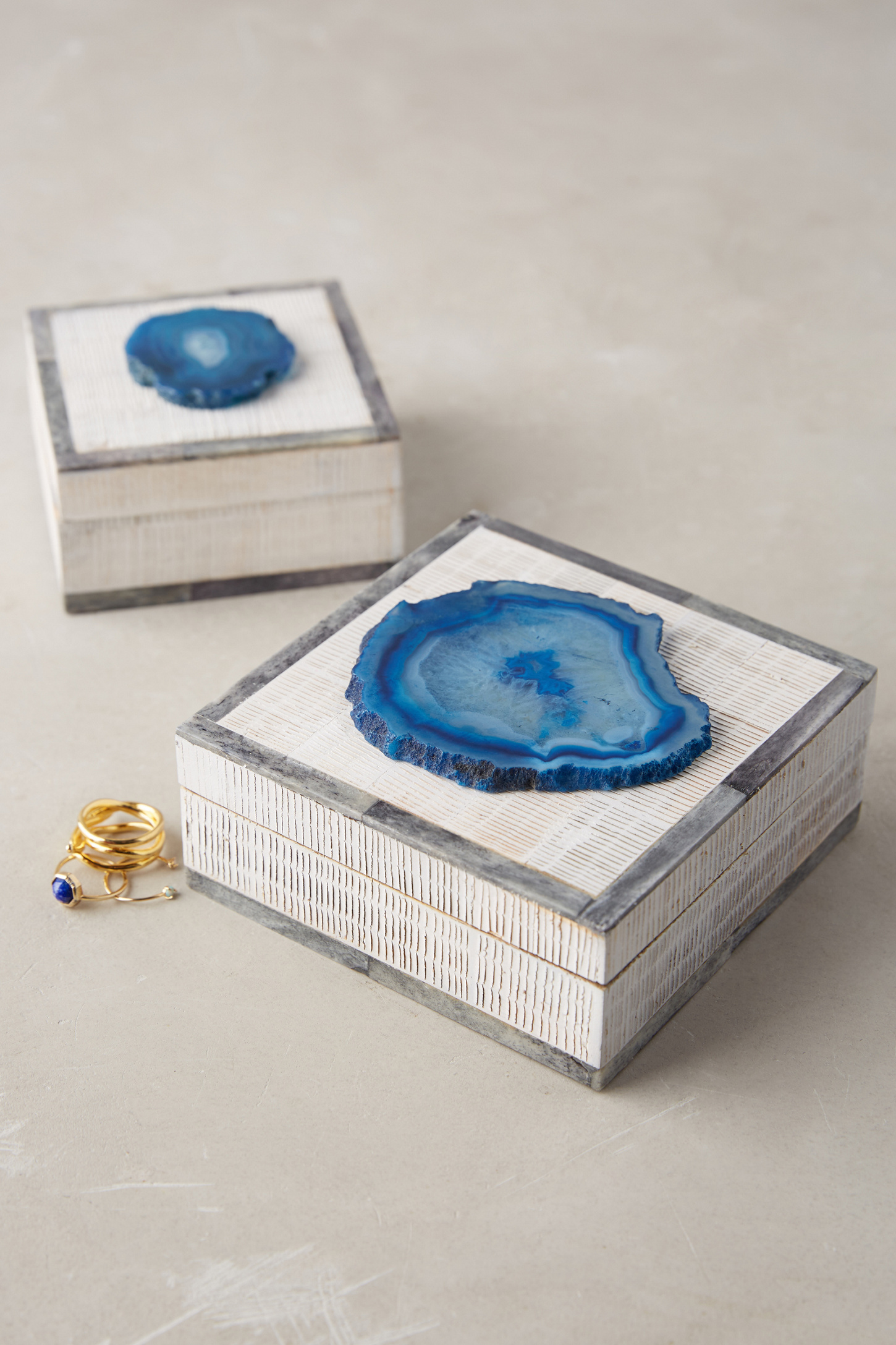 Agate-Topped Jewelry Box | Anthropologie