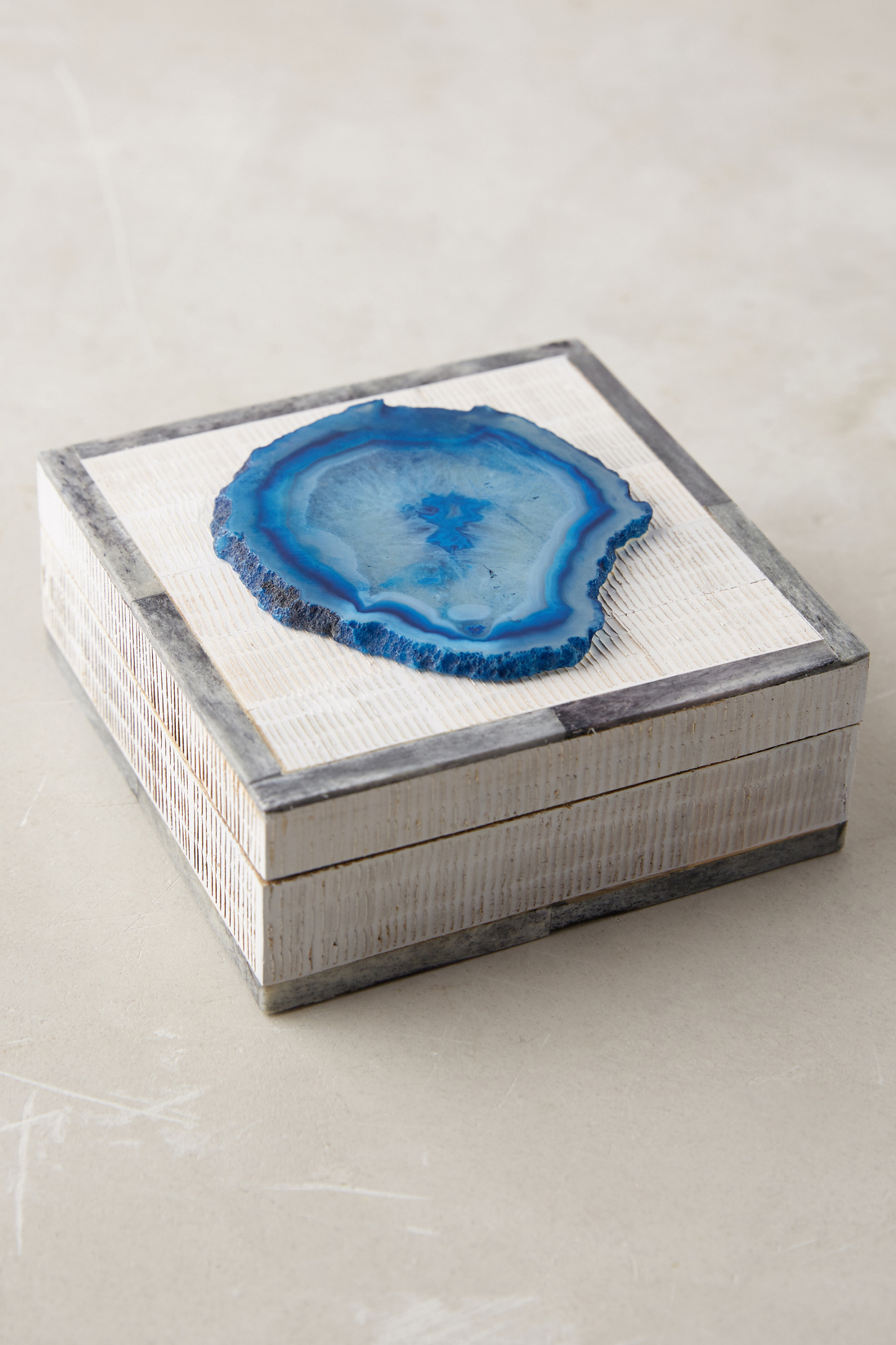 Agate-Topped Jewelry Box | Anthropologie