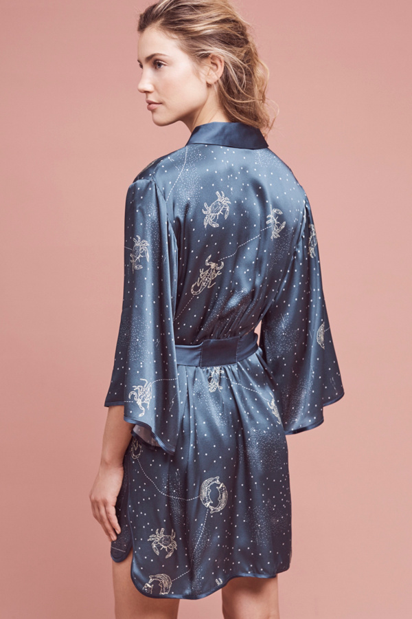Dear Bowie Astrology Kimono Robe | Anthropologie