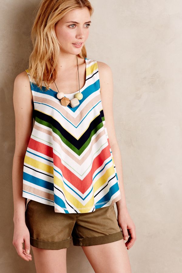 Striped Swing Tank | Anthropologie
