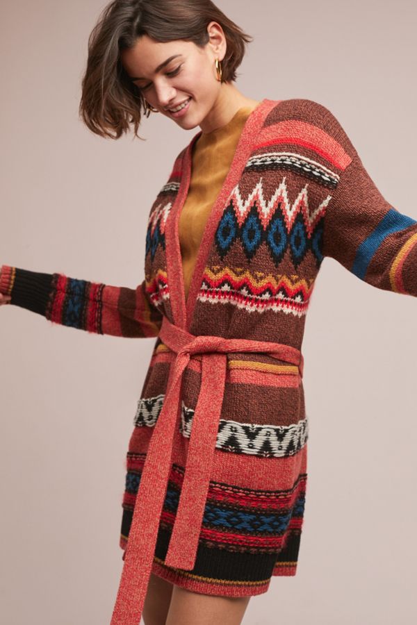 Frye Sadie Fair Isle Cardigan | Anthropologie