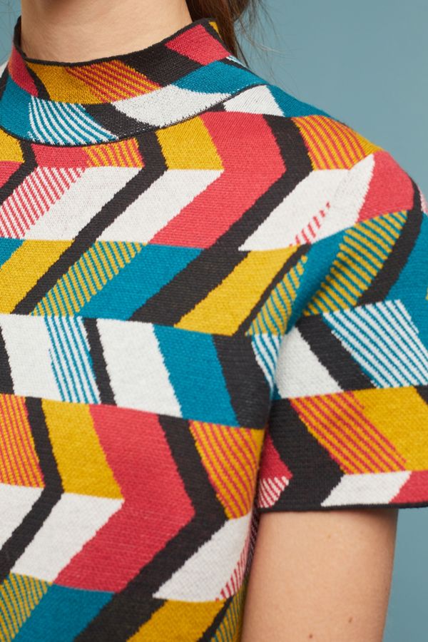 Geometric Top | Anthropologie