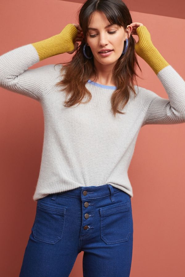 Snowfall Cashmere Sweater | Anthropologie