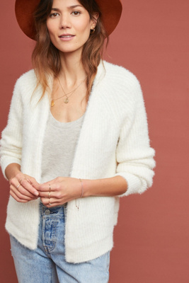 Anthropologie white wrap sweater for women for women – how to make a ...