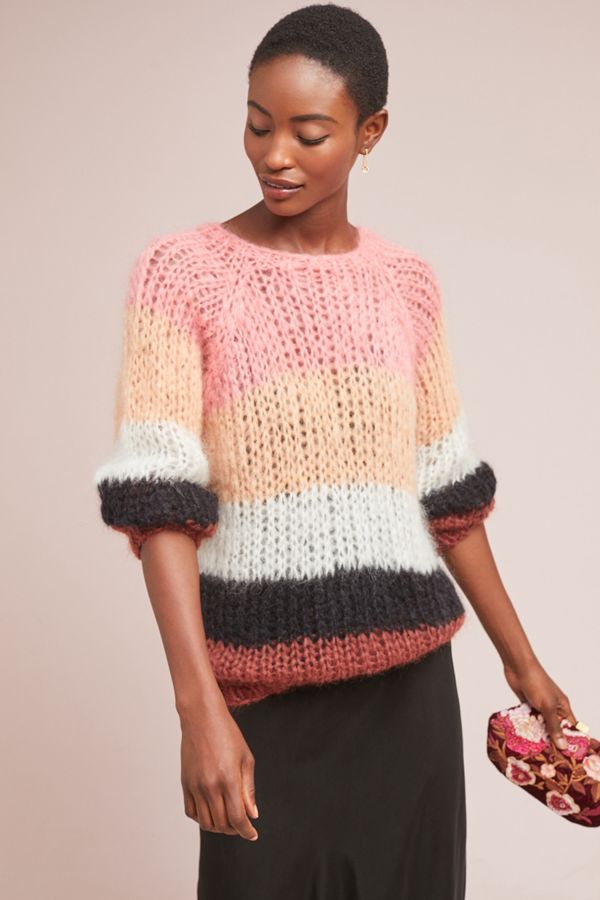 Trier Striped Sweater | Anthropologie