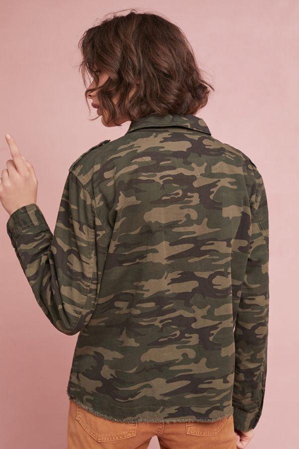 In The Fray Camo Jacket | Anthropologie