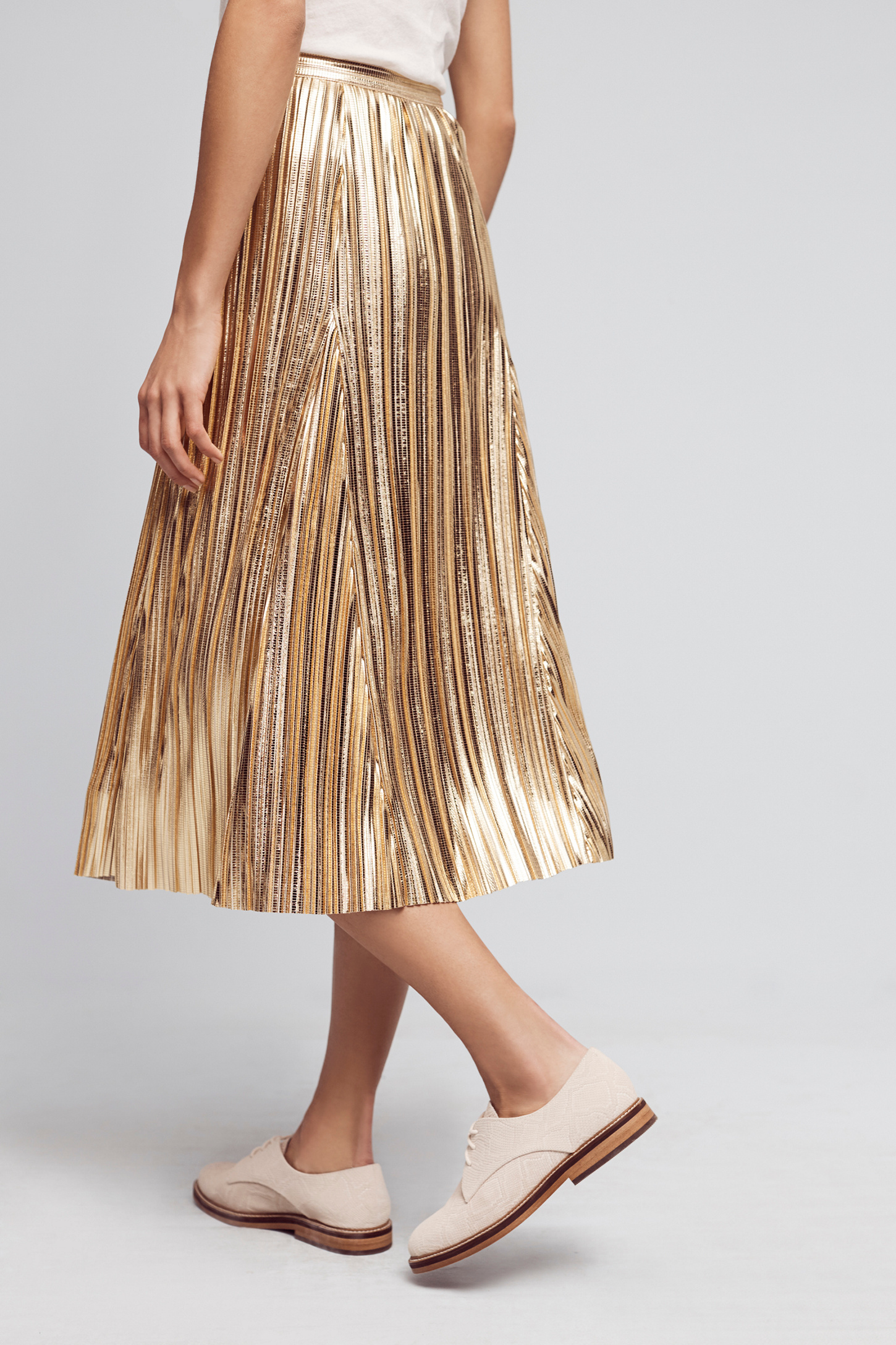 Eclat Midi Skirt | Anthropologie