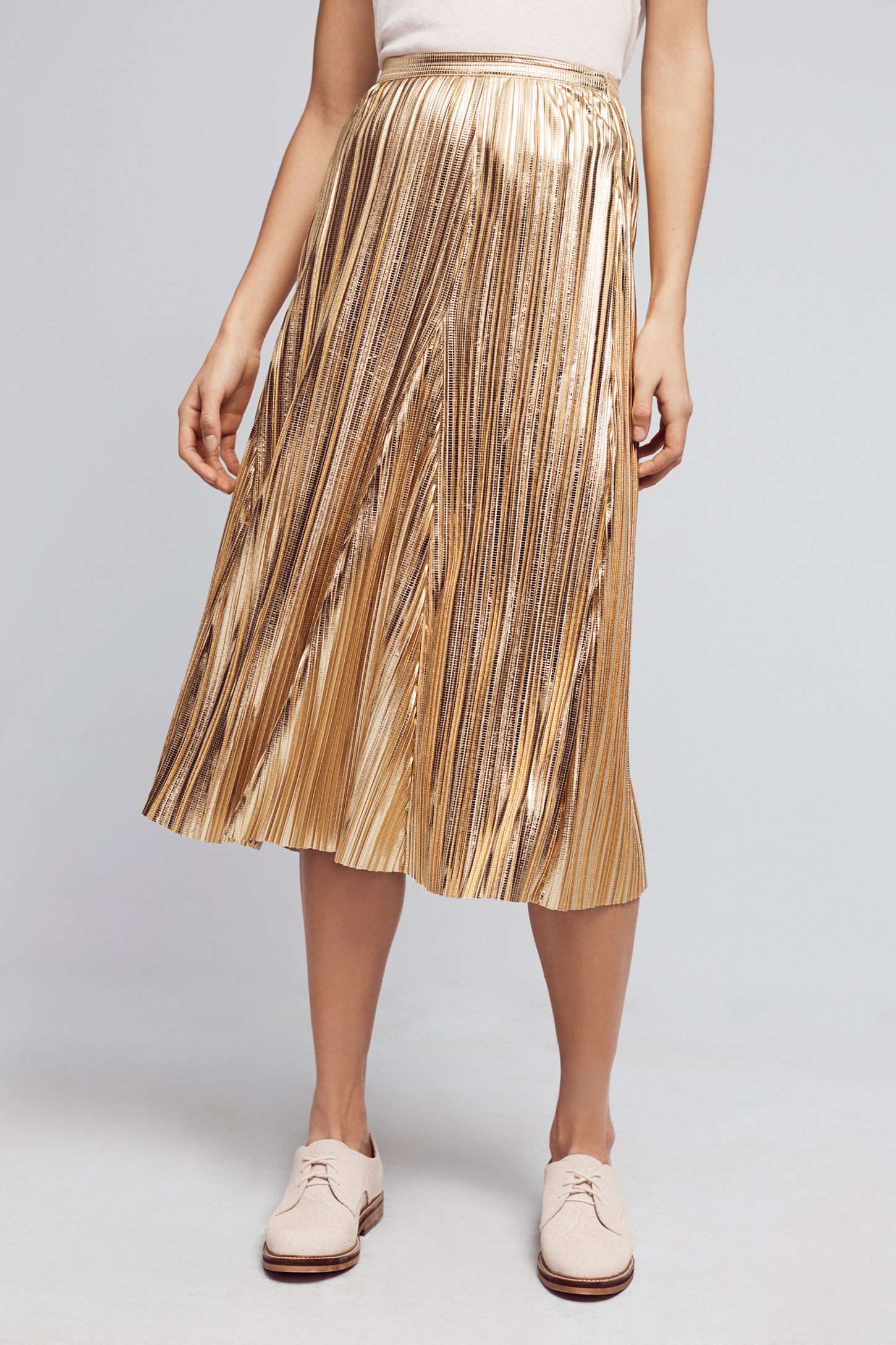 Eclat Midi Skirt | Anthropologie