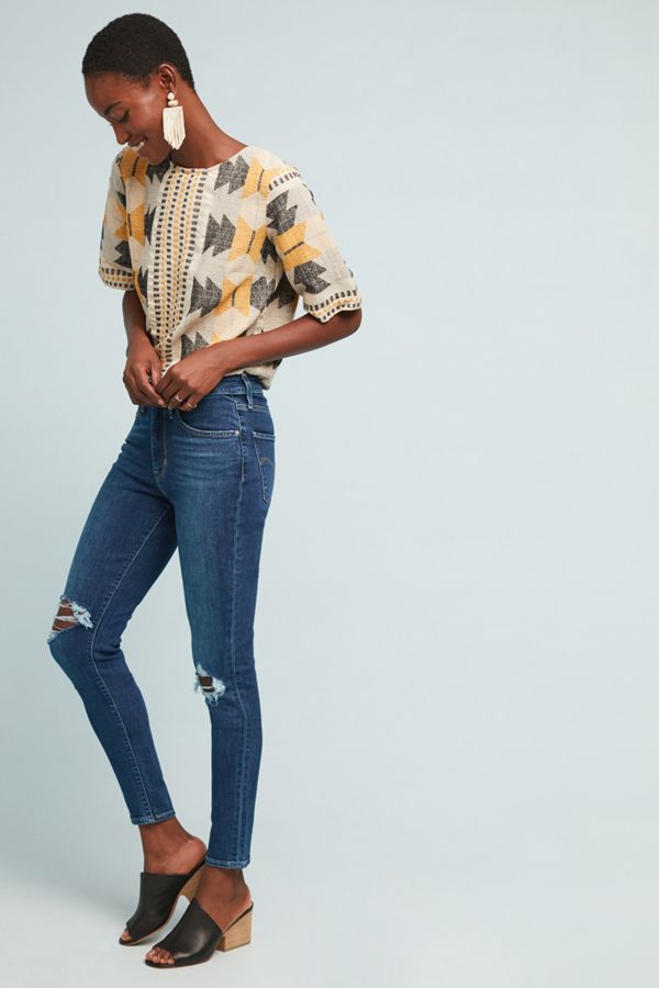 Levi's 721 High-Rise Skinny Jeans | Anthropologie