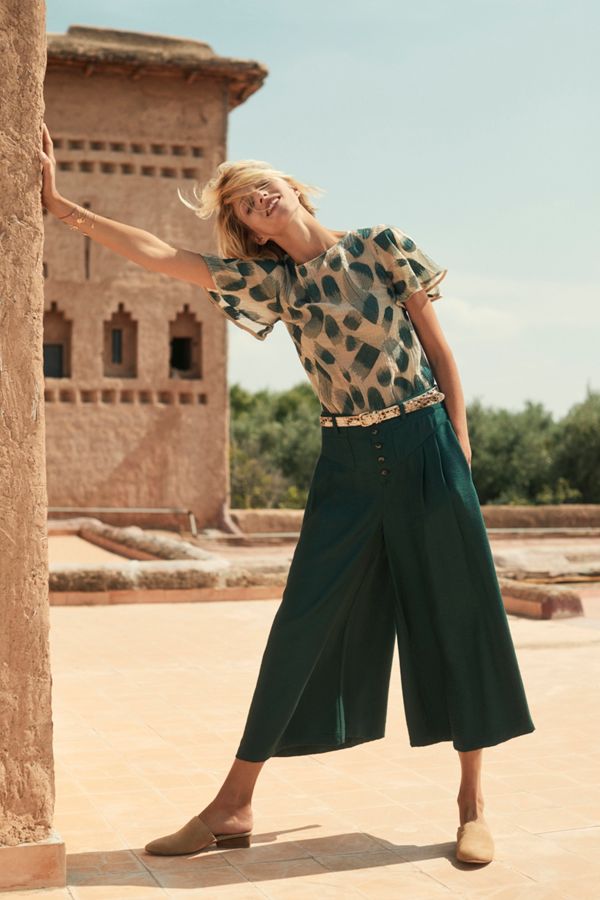 Malia Wide-Leg Pants | Anthropologie
