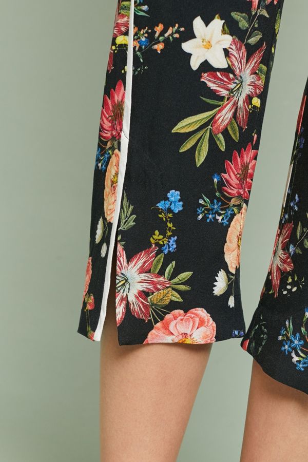 Farm Rio Cropped Floral Pants | Anthropologie