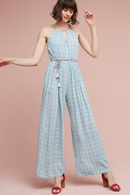 Braided Halter Jumpsuit | Anthropologie