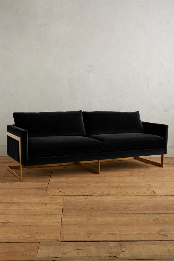 Velvet Meredith Sofa | Anthropologie