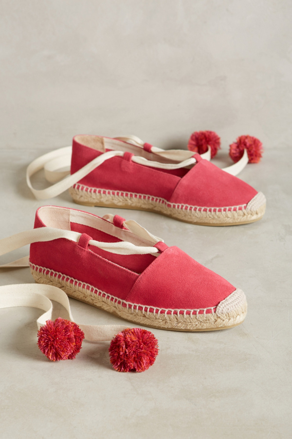 Castañer Kuka Pommed Flats | Anthropologie