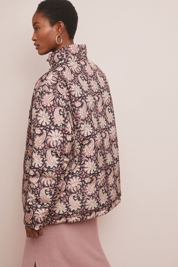 Malar Paisley Puffer Jacket | Anthropologie