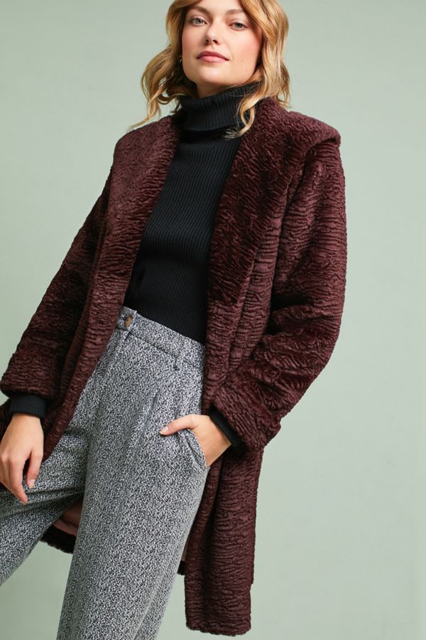 Rubie Faux Fur Coat | Anthropologie