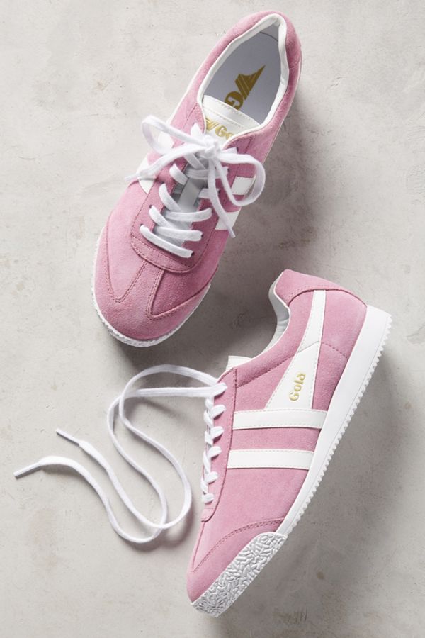 Gola Dusty Pink Suede Sneakers | Anthropologie
