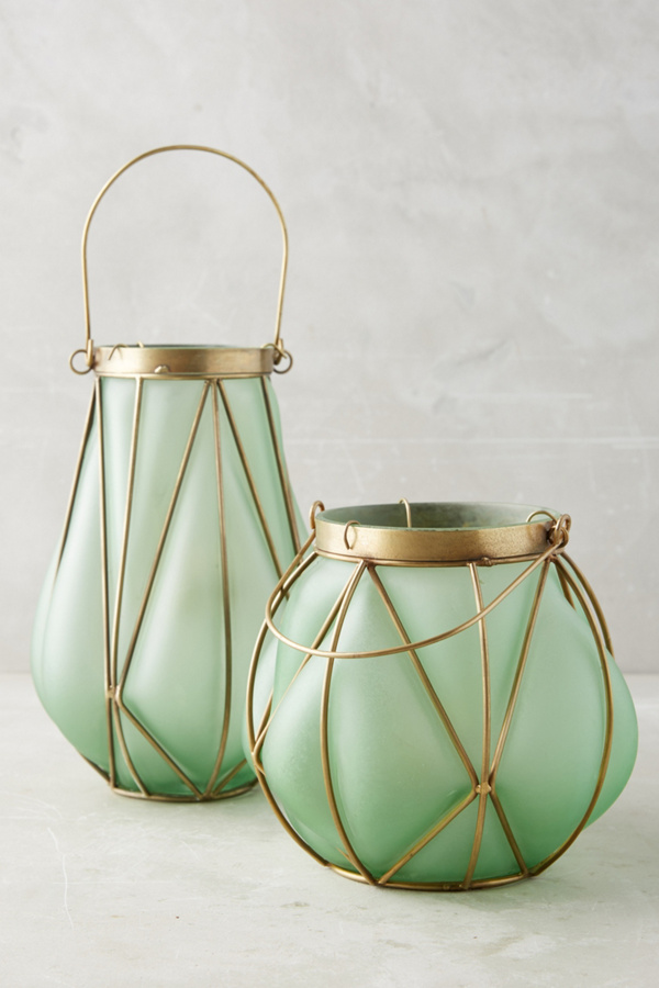 Seaglass Lantern Anthropologie