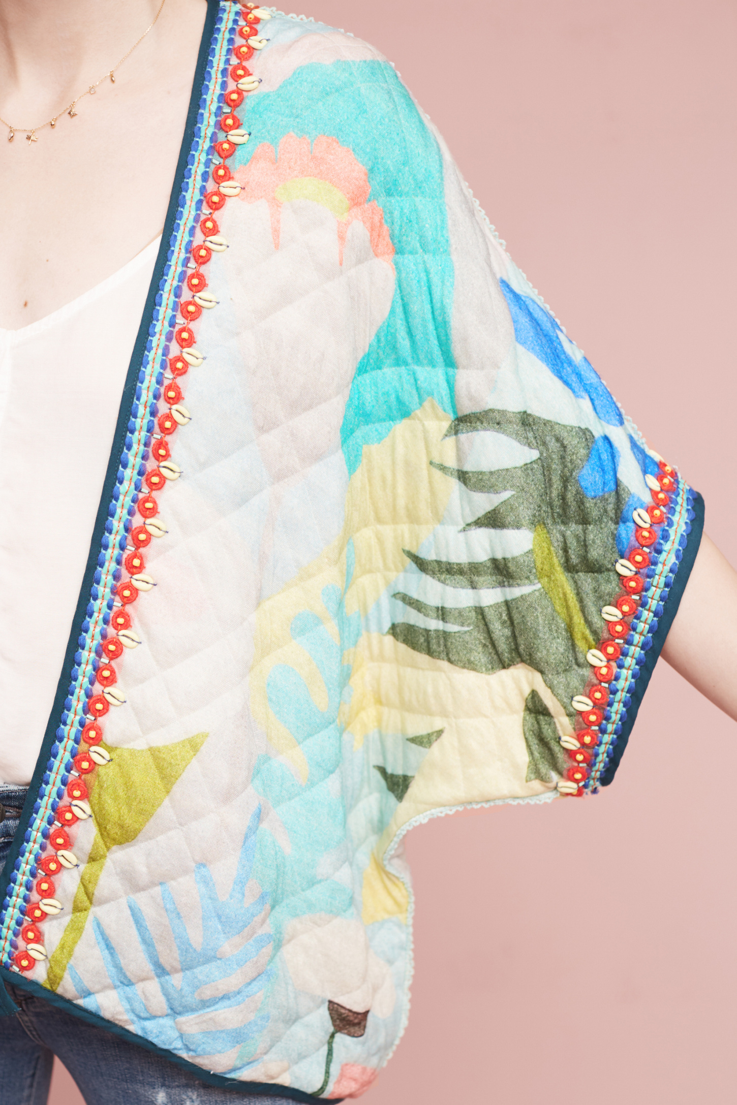 Nikelle Quilted Kimono | Anthropologie