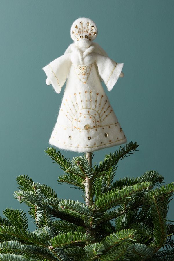 Snow Angel Tree Topper | Anthropologie