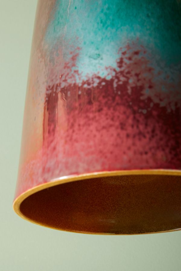 Ceramic Luster Pendant | Anthropologie