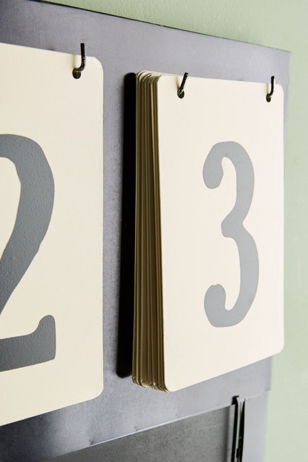 Chalkboard Calendar | Anthropologie