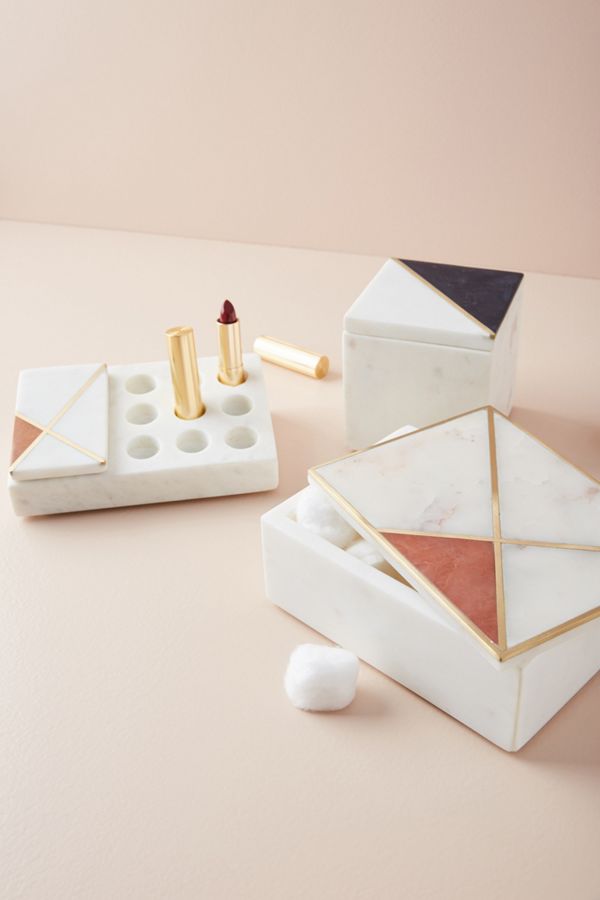 Marble Vanity Organizer | Anthropologie