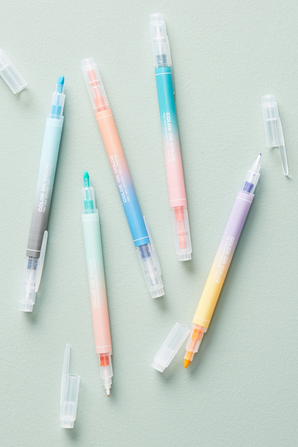 Double Tip Pens Set | Anthropologie