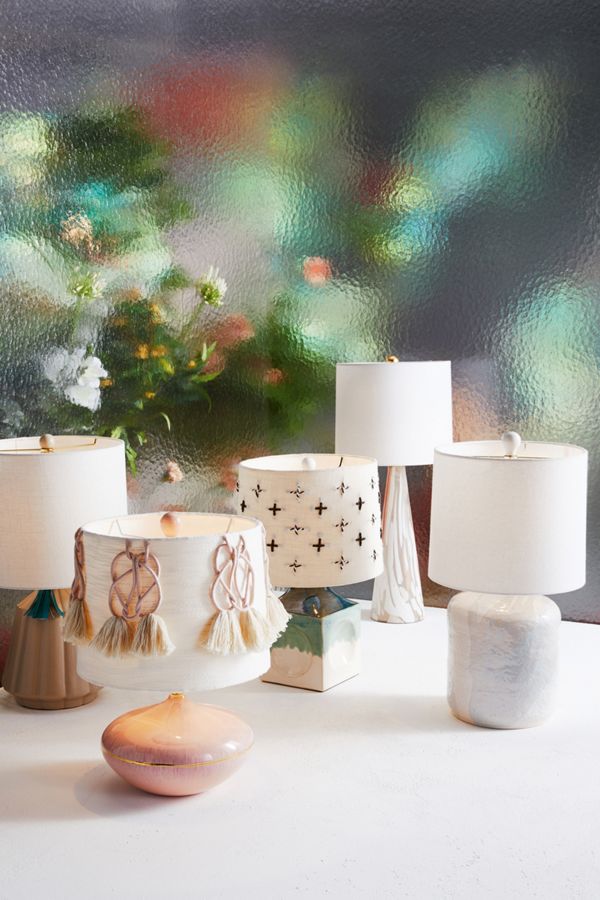 Mineral Ceramic Lamp Base | Anthropologie