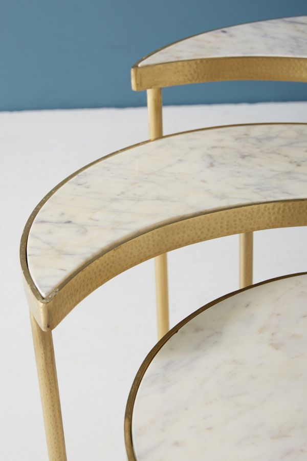 Celestial Nesting Side Tables | Anthropologie