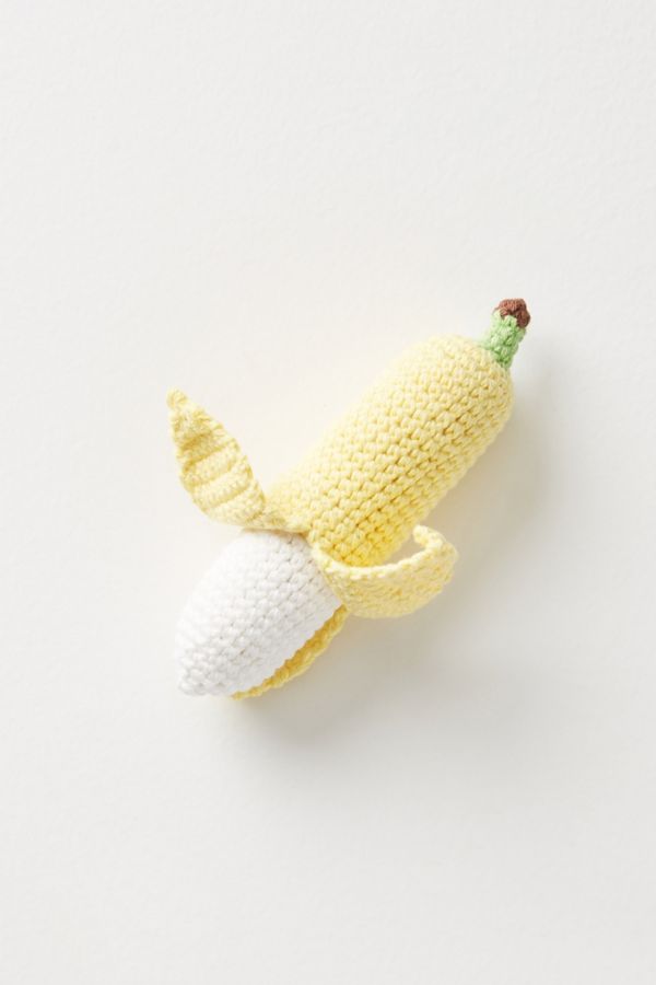 Farmer's Market Knit Rattle | Anthropologie