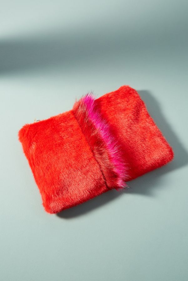 Ronda Faux Fur Pouch | Anthropologie