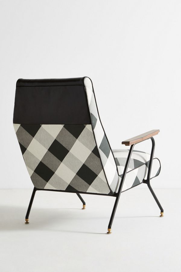 Buffalo Check Quentin Chair | Anthropologie