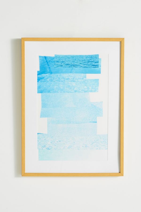 Water Collage Wall Art | Anthropologie