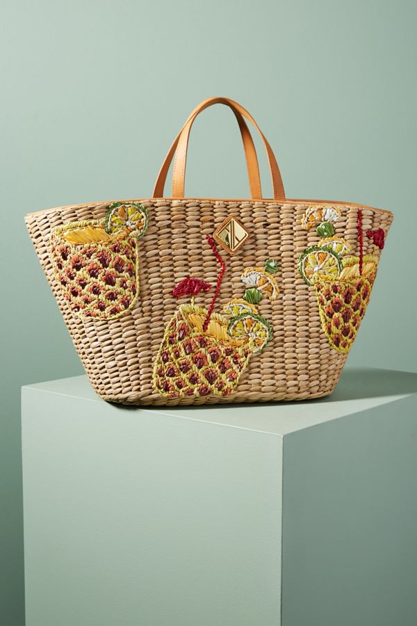 Aranaz Pina Colada Tote Bag | Anthropologie