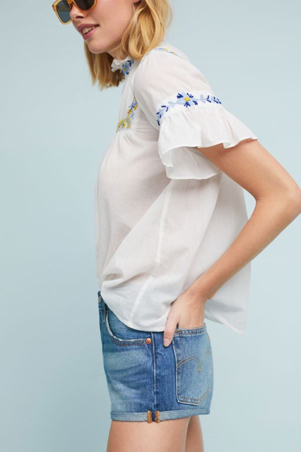 Levi's 501 High-Rise Denim Shorts | Anthropologie