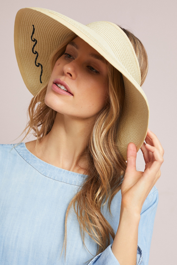 Take It Easy Visor | Anthropologie