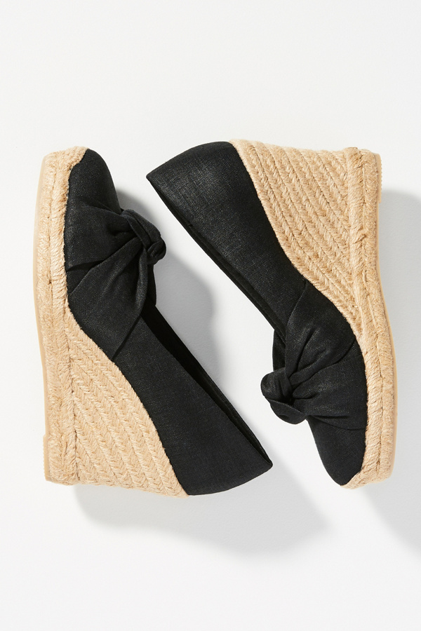 Soludos Knotted Wedge Sandals | Anthropologie