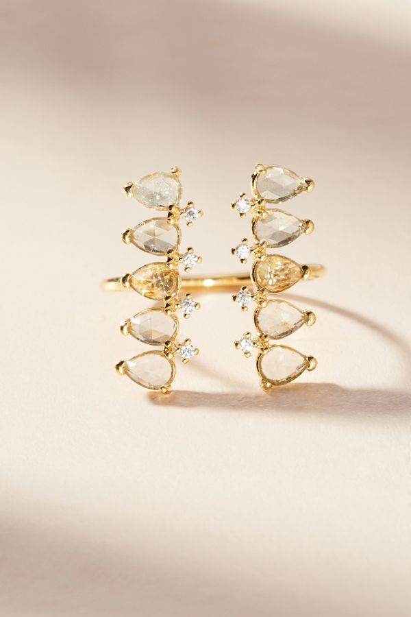 Train Tracks Ring | Anthropologie