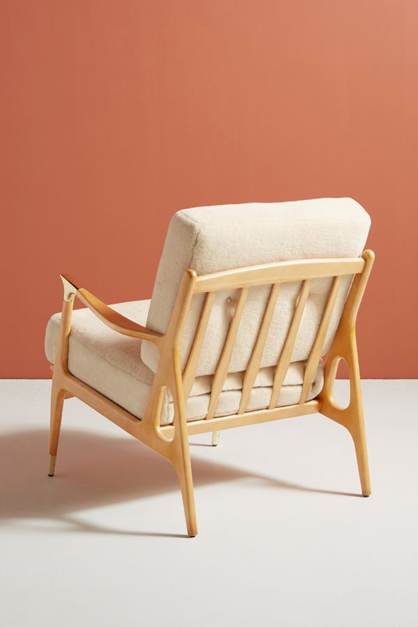 Wool Haverhill Chair | Anthropologie