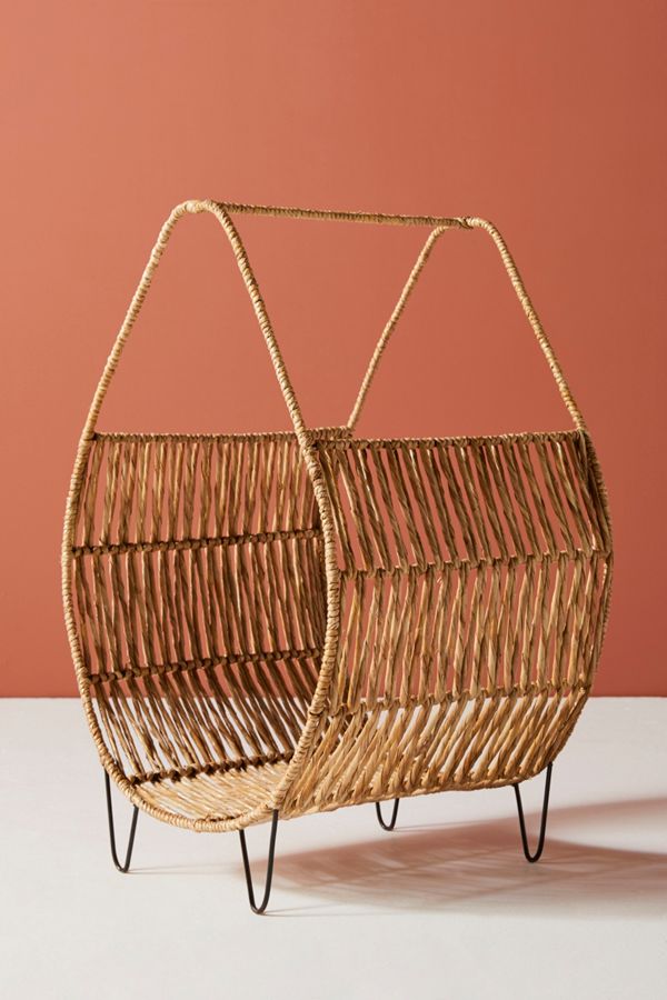 Evelynne Log Rack | Anthropologie