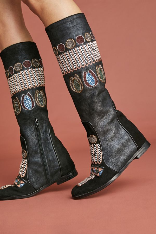 Meher Kakalia Candy Riding Boots | Anthropologie