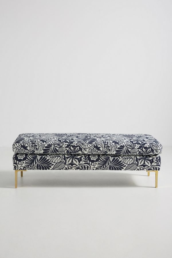 Kaia-Printed Edlyn Bench | Anthropologie