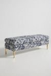 Kaia-Printed Edlyn Bench | Anthropologie