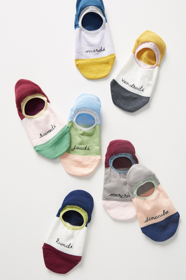 Days of the Week Socks Gift Set | Anthropologie
