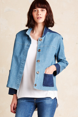 Workman Denim Jacket, Blue | Anthropologie UK